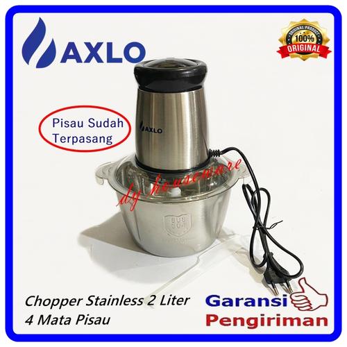 Jual Chopper Blender Daging Penggiling Elektrik Stainless 2 Liter 4 ...