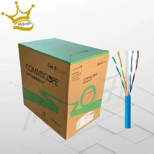Jual Commscope/AMP UTP Cat 6 UTP Cable Data Cat 6 AMP Original ...
