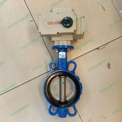 Jual butterfly valve cast iron motorized / electric actuator 8" DN200 - Jakarta Barat - anjaya ...
