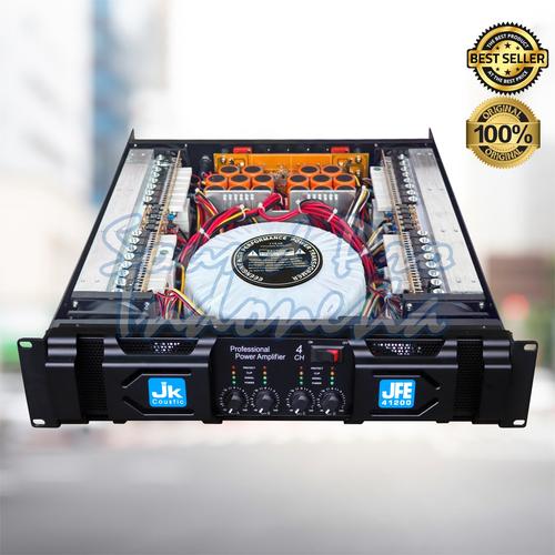 Jual Power amplifier 4 chanel Jk coustic JFE 41200 4 x 1200 watt - Jakarta Utara - Sound Pro ...
