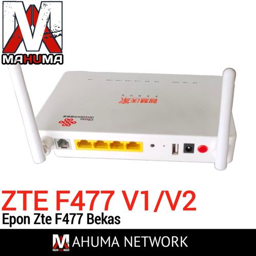 Jual ONT EPON ONU ZTE ZXHN F477 ACCESS POINT WIRELESS WIFI BUKAN F450 ...