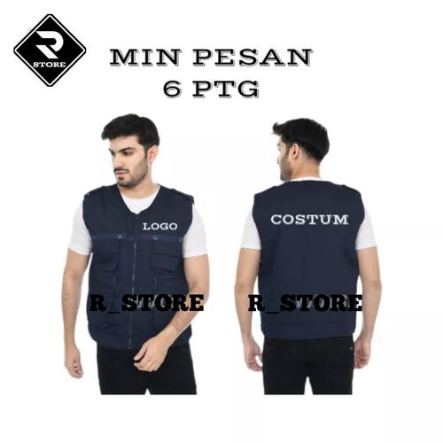 Promo ROMPI PARTAI WARNA NAVY/DONGKER/ROMPI SERAGAMAN/ROMPI POLOS ...