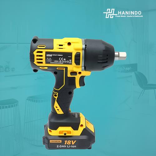 Jual Mesin Impact Krisbow Wrench Cordless 18v Irciwb18 Original - Kota ...