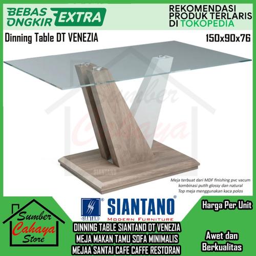 Jual [Kargo] MEJA MAKAN DT VENEZIA MINIMALIS SIANTANO MEJAA DINNING ...
