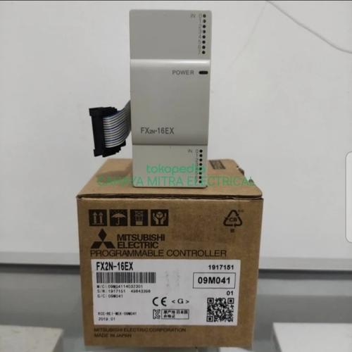 Jual MITSUBISHI FX2N-16EX - PLC MITSUBISHI FX2N-16EX NEW ORIGINAL ...