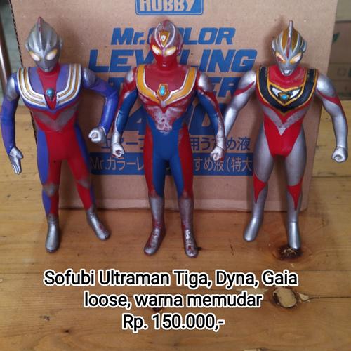 Jual Sofubi Ultraman Tiga, Dyna, Gaia - Jakarta Barat - gojitank | Tokopedia