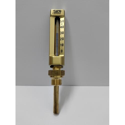 Jual SIKA Thermometer Type 174B 0-50 C Model Lurus Panjang Sensor 63mm ...