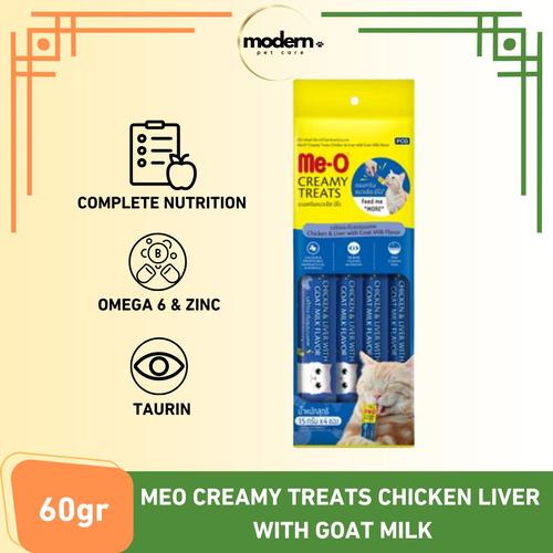 Jual Meo Creamy Treats Cat Snack Chicken Liver with Goat Milk 60gr ...