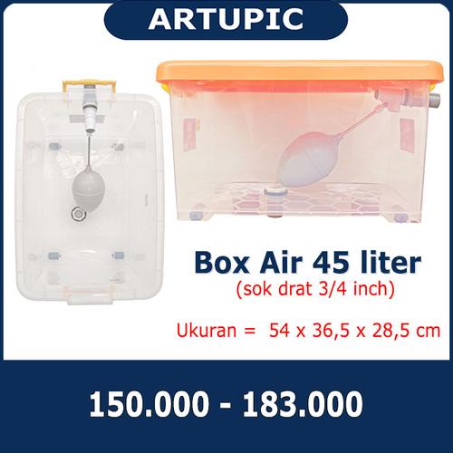 Jual Box Air 45 Liter Dengan Pelampung Sbg Penampung Air Minum Kandang ...