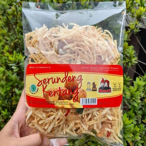 Jual Serundeng Kentang Kokoci Oleh Oleh Khas Padang Kering Kentang ...