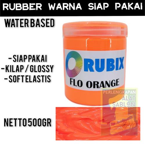 Jual RUBBER GL PASTA CAT AKRILIK WARNA FLO ORANGE 500GR - Jakarta Utara ...