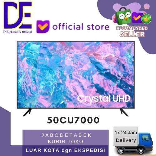 Promo Samsung 50CU7000 Led 50" CU7000 Crystal UHD 4K Smart Tv ...