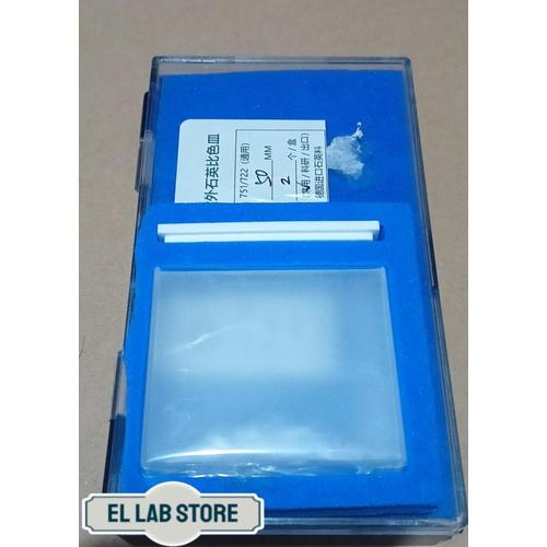 Jual 2 Pcs Cuvette Quartz 50mm/Cells with Lid (JGS1 for ...