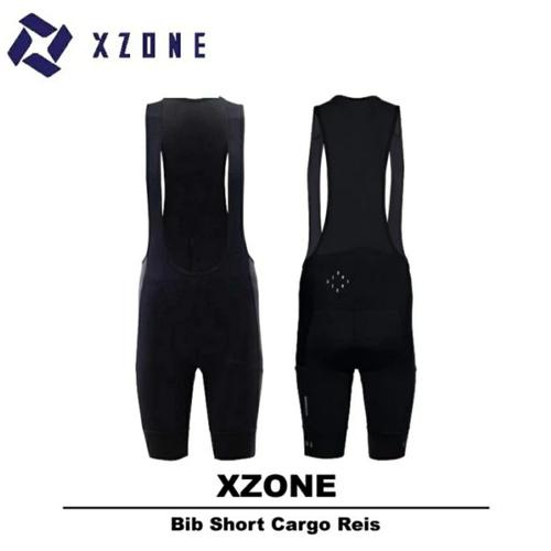 Jual Bibshort Xzone Cargo Reis bib short sepeda - Hitam, S - Kota ...