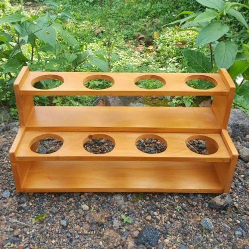 Jual Rak Kayu Multi Fungsi 2 Tier Tempat Botol Ukuran Dalam 10 cm (RK ...