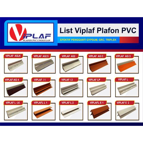 Jual LIS PROFIL PLAFON MOTIF PVC/ PLAFON VPC ATAP - KECIL - Kota ...