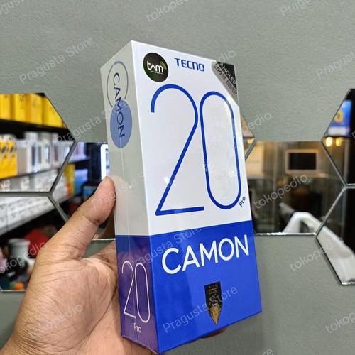 Jual TECNO Camon 20 Pro 8/256GB New Original Garansi Resmi TAM - Hitam ...