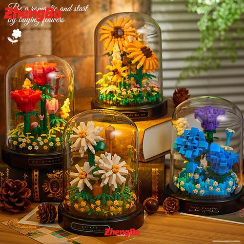 Jual Mainan Bunga Aksesori Desktop Hadiah Bunga Pacar Hadiah Hari ...