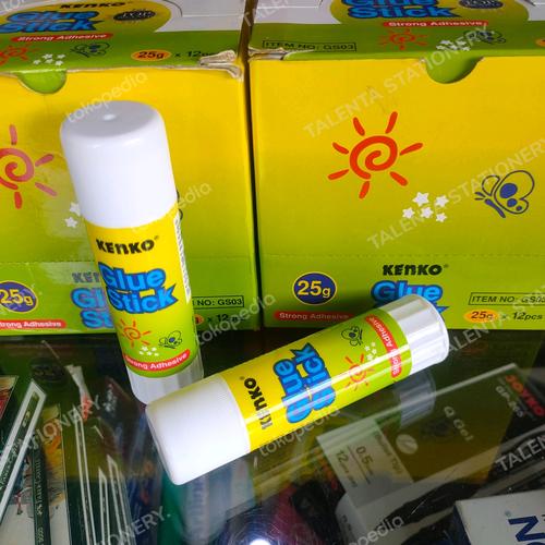 Jual lem glue stick kenko 25 grm harga 1 pcs - Jakarta Pusat - TALENTA ...