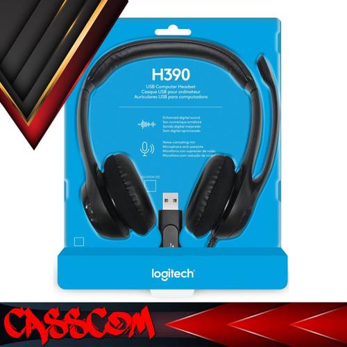 Jual Logitech USB Stereo Headset H390 Headphone Original - Jakarta ...