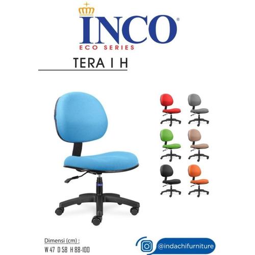 Jual Kursi Kantor Kursi Kerja Staff Indachi Inco Tera I Hidrolik - Kab ...