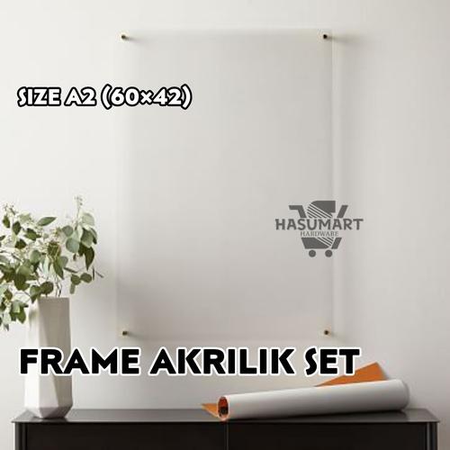 Jual Frame A2 Akrilik (Frame Poster, Brosur, Sertifikat) Bingkai ...