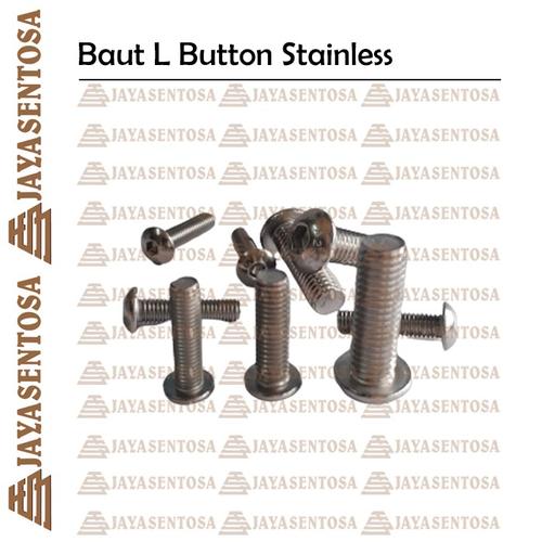 Jual BAUT L BUTTON M6 X 12 | BUTTON HEAD SOCKET CAP STAINLESS STEEL 304 - Jakarta Pusat - jaya ...