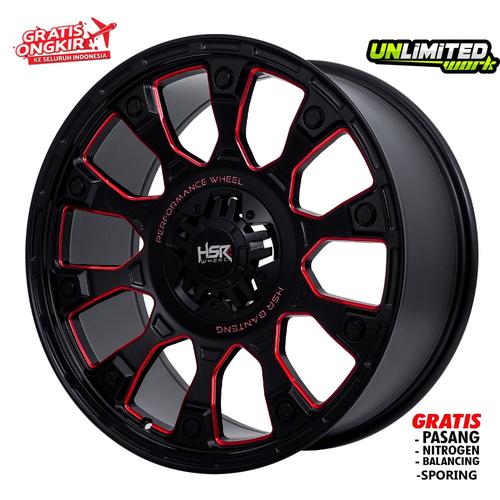 Jual VELG MOBIL PAJERO FORTUNER TRAILBLAZER STRADA HILUX TRITON HSR R20 ...