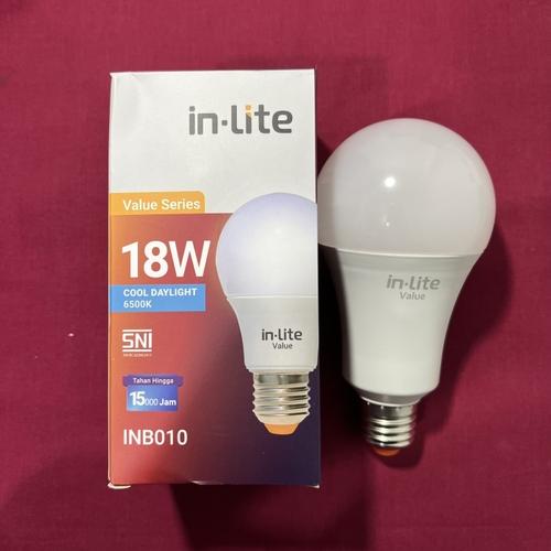 Jual INB010 Lampu LED Bulb 18W Value Inlite - Putih - Kota Tangerang ...
