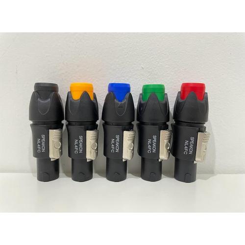 Jual Jack Speakon 4 Pin Original / Jek Spikon PVC / Jeck Spicon Speaker ...
