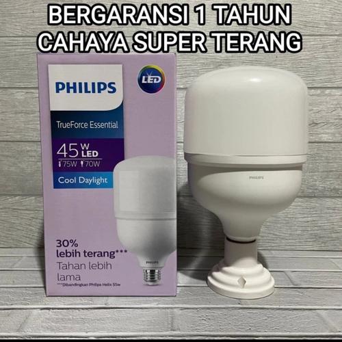 Jual PHILIPS LAMPU LED TRUEFORCE ESSENTIAL 45W 45 WATT CAHAYA PUTIH GARANSI - Kota Tangerang ...