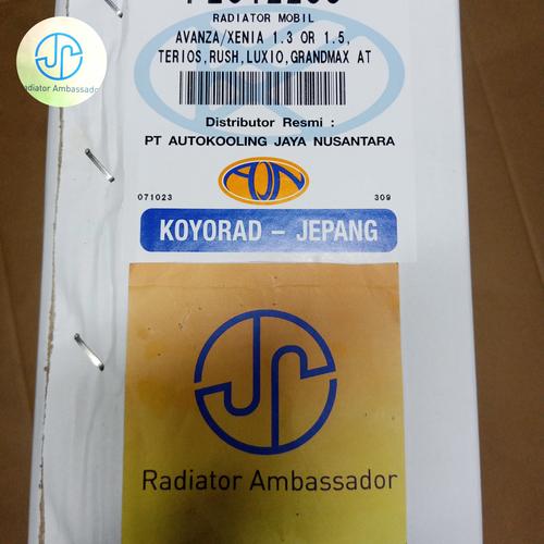 Jual TOYOTA AVANZA 1,3 Matic - Kota Bekasi - KOYORAD RADIATOR | Tokopedia
