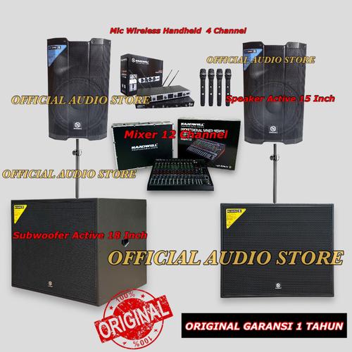 Jual Paket Sound System Outdoor / Cafe Full Hardwell Original ( STAR 1 ...