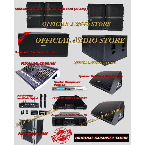 Jual Paket Sound System Outdoor / Cafe / Aula Full Original Hardwell ...
