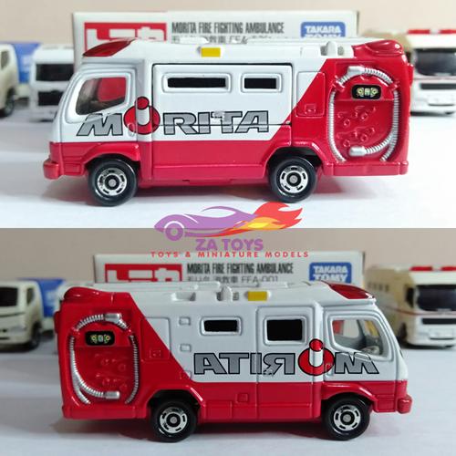 Jual Diecast Morita Fire Fighting Ambulance Takara Tomy Tomica Reguler - Kota Bekasi - ZATOYS ...