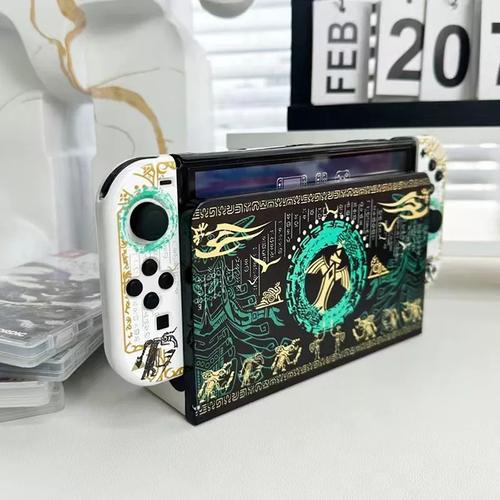 Jual case casing cover dock Nintendo Switch OLED / V1 / V2 Zelda TOTK ...
