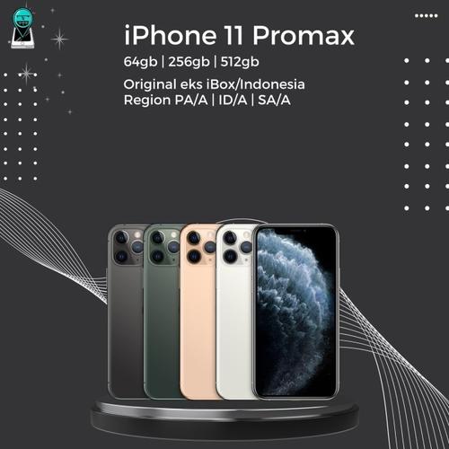 Jual iPhone 11 Promax 64gb 256gb 512gb Second Original ex iBox ...
