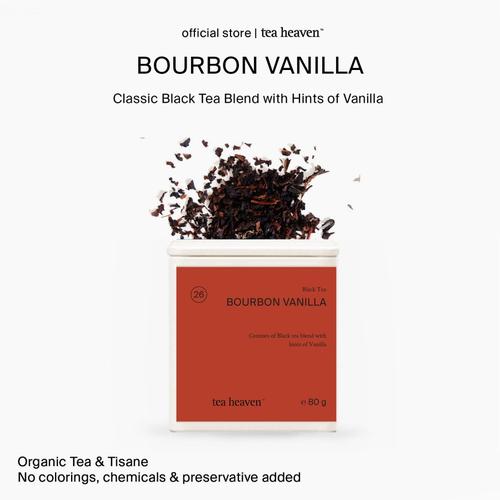 Jual Vanilla Bourbon Tea Teh Hitam Vanilla Artisan Tea Heaven Tin ...