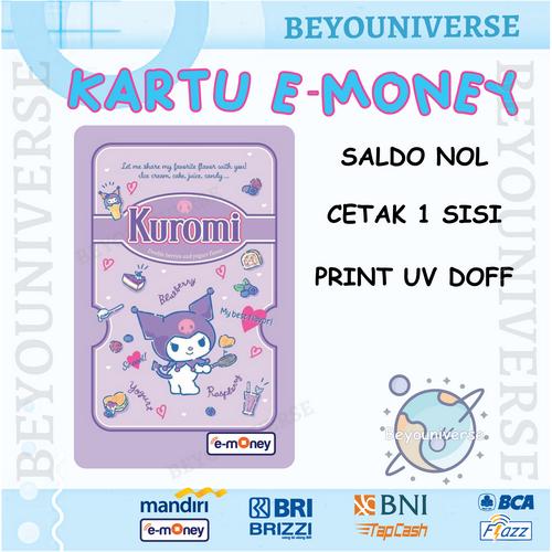 Jual KARTU E-money Custom Sanrio Kuromi Cute MANDIRI BNI BRI BCA Etoll ...