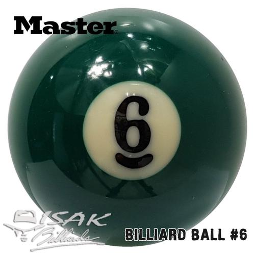 Jual Bola Eceran Nomor 6 - 2.1/4" - Billiard Ball Biliar Pool Besar ...