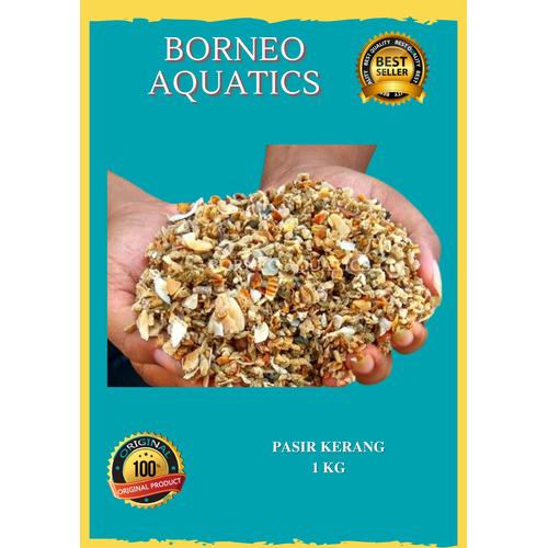 Jual PASIR KERANG 1 KG // MEDIA FILTER AIR AQUARIUM // MENJERNIHKAN AIR ...