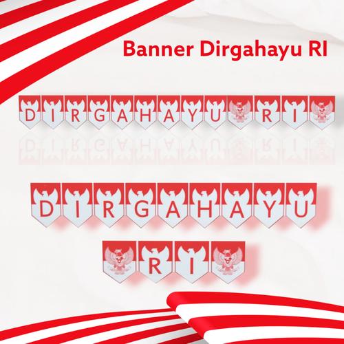 Jual Banner Bendera Merah Putih DIRGAHAYU RI Banner HUT RI - Jakarta ...