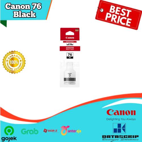 Jual Tinta Canon Ink GI-76 GI 76 Black Original - Jakarta Pusat ...