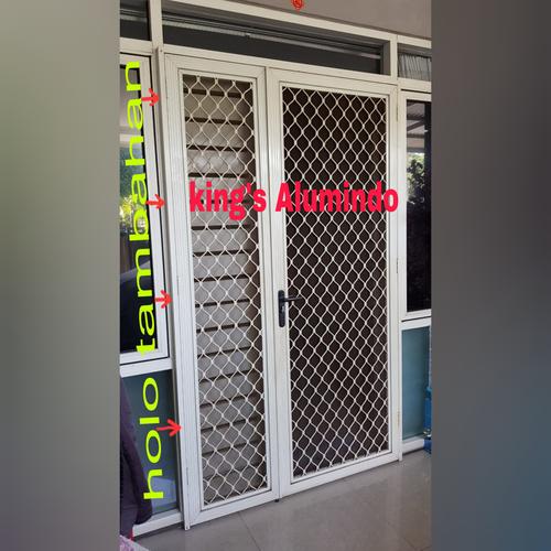 Jual pintu expanda aluminium kawat nyamuk / pintu expanda - Kota ...