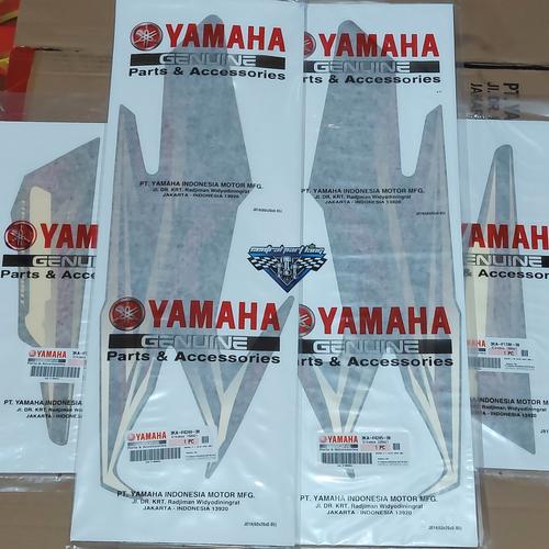 Jual STRIPING TANGKI DAN BOX AKI FULL SET RX KING 2005 HITAM MERAH ...