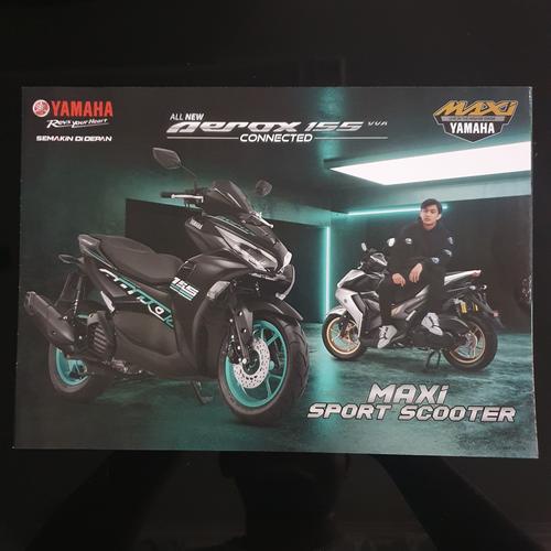 Jual Brosur Yamaha Aerox 155 Connected ( leaflet ) 2 - Kota Semarang ...