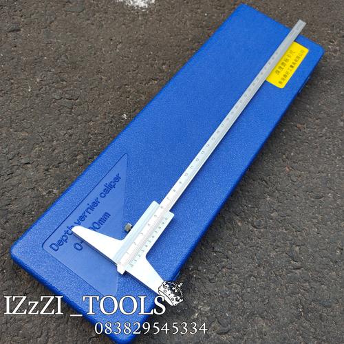 Jual Vernier Depth Gauge insize 0 - 300 mm Sigmat manual 12 inch ...