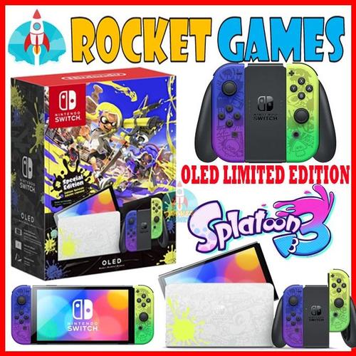 Jual Console Nintendo Switch Oled Console Splatoon 3 Limited Edition ...