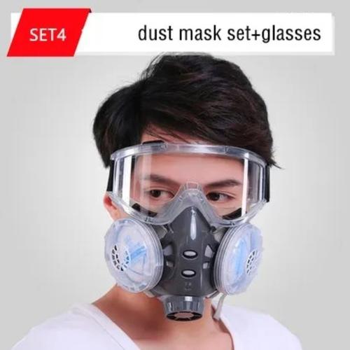 Jual masker gas respirator masker lab industri anti kimia masker cat ...
