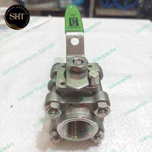 Jual Ball Valve Kitz Stainless 316 3pc Body Drat 2"Inch - Jakarta Barat ...